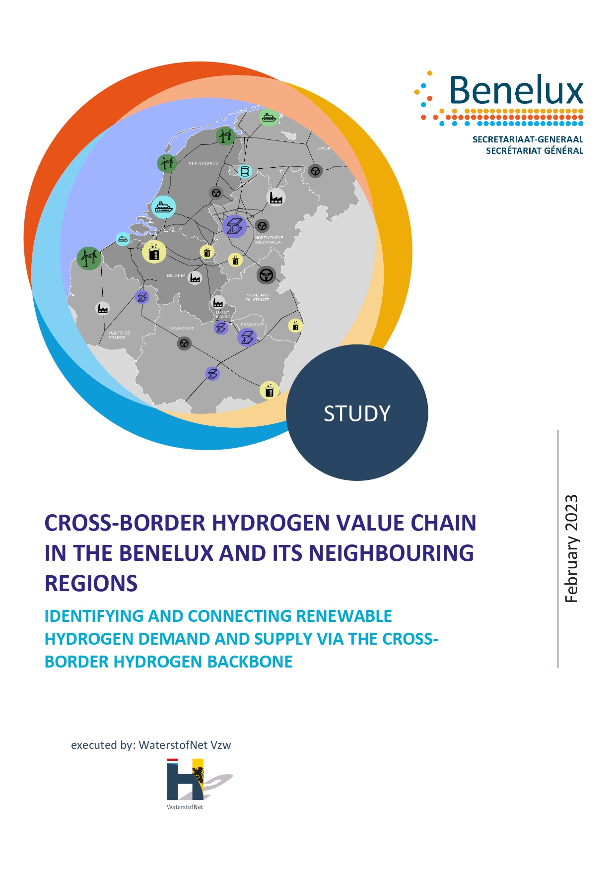 Cross-border hydrogen value chain in the Benelux and its neighbouring regions - Benelux